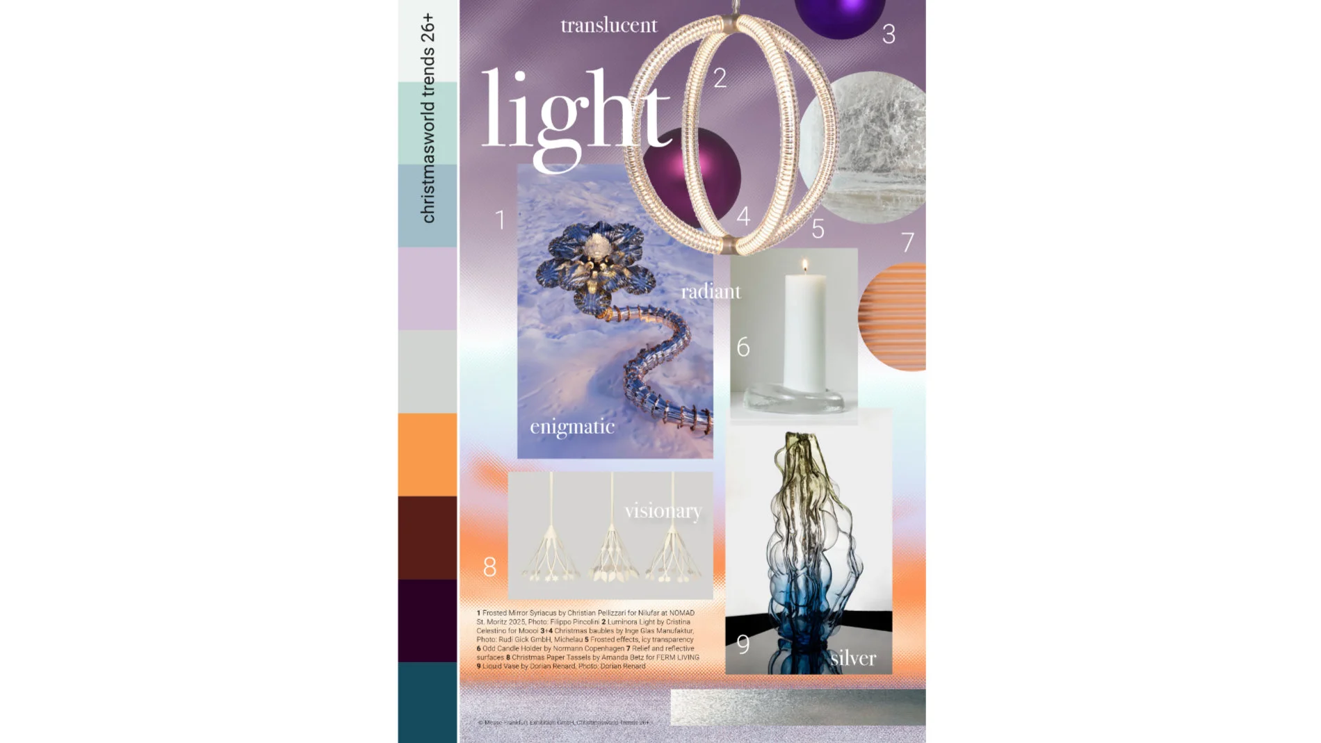 Christmasworld Trends 26+: brave, light & solid